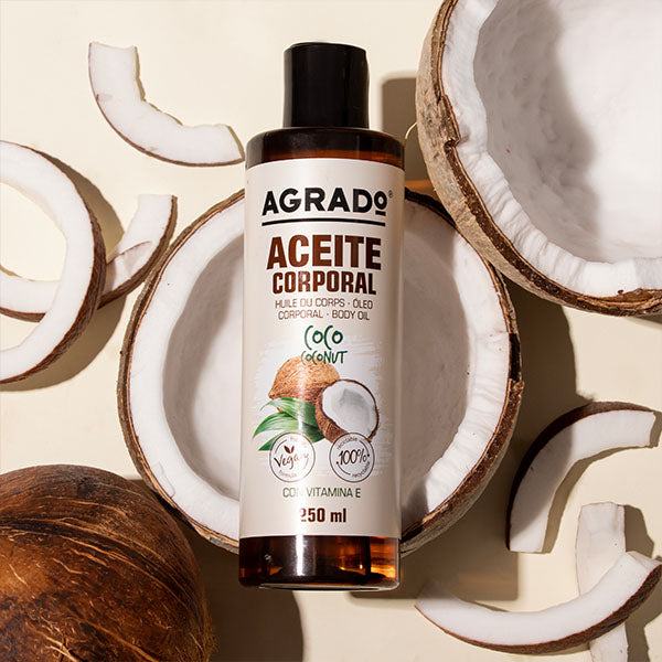 Aceite Corporal de Coco 250ML – La Valiente Beauty Shop