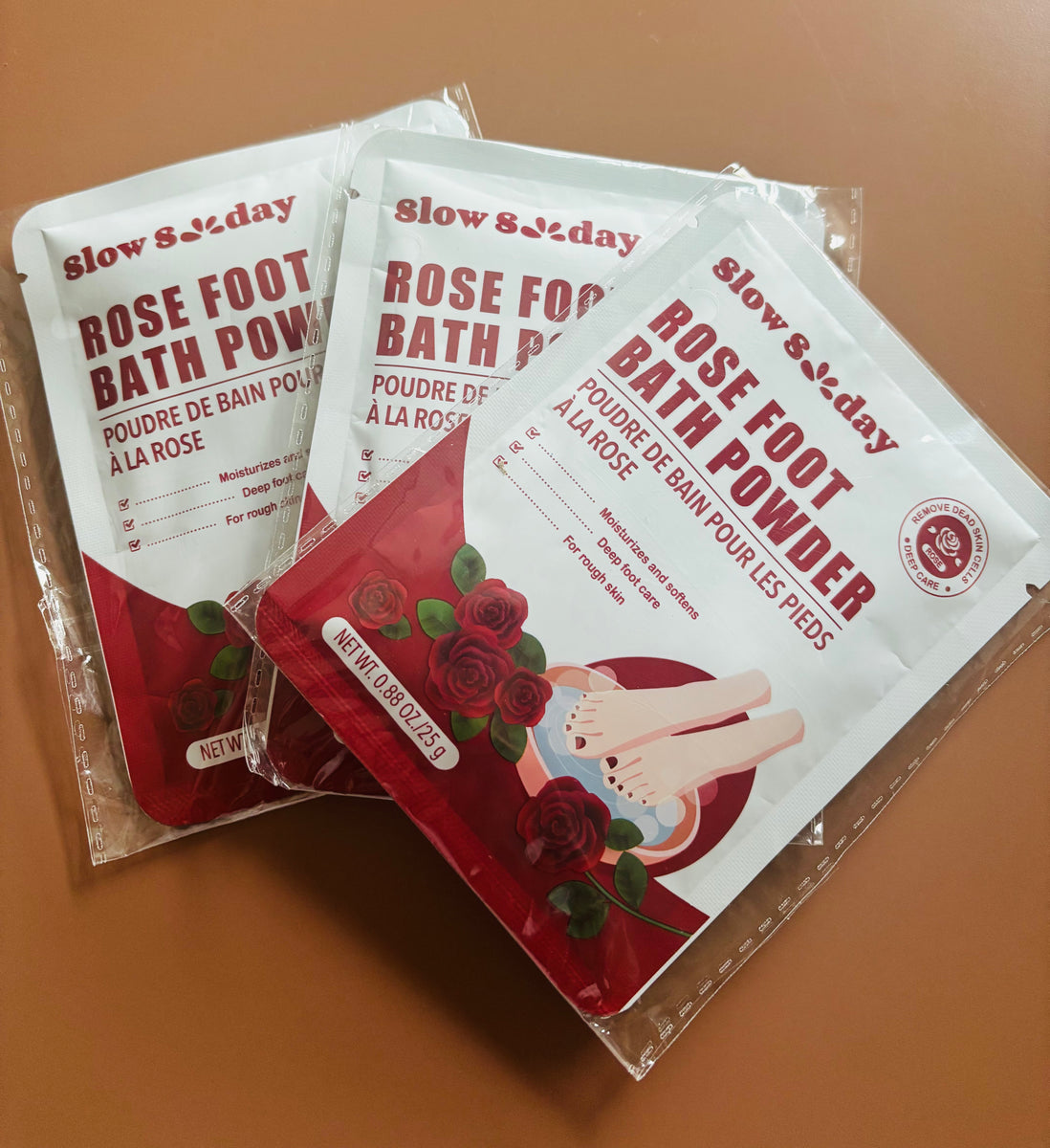 Rose Foot Bath Powder – La Valiente Beauty Shop